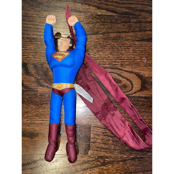 Mattel | Toys | Superman Dc Comics Action Figure Plush Mattel 2005 Long ...